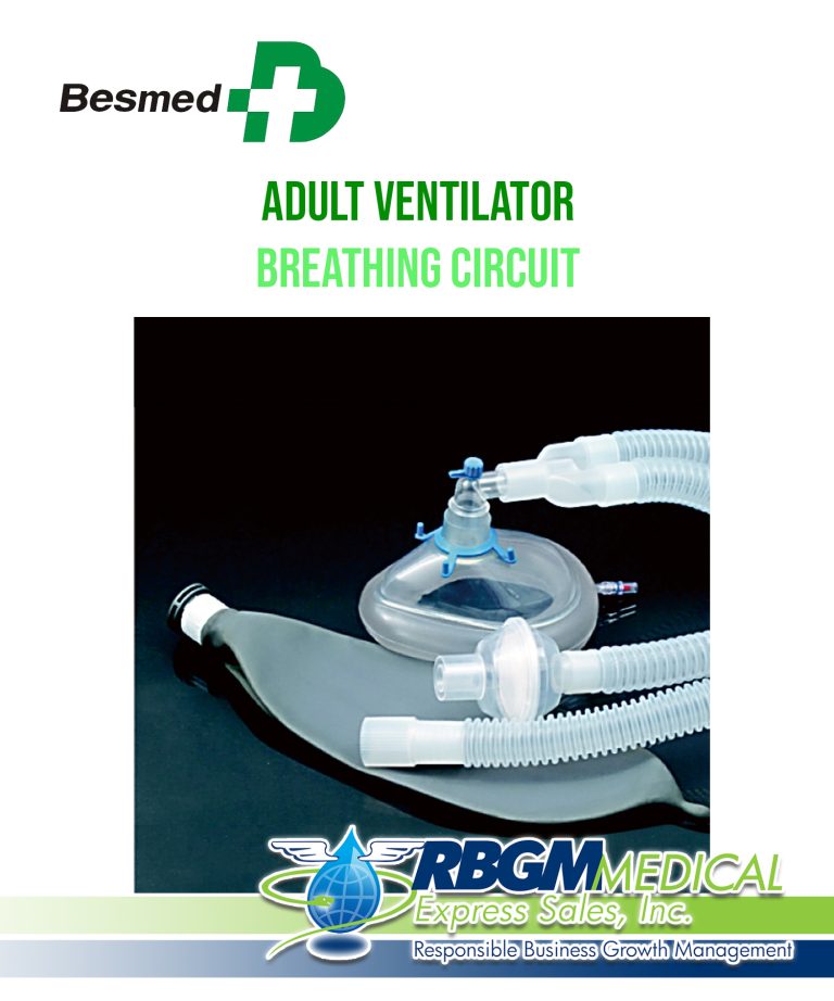 ADULT VENTILATOR BREATHING CIRCUIT - RBGM Medical Express Sales Inc.