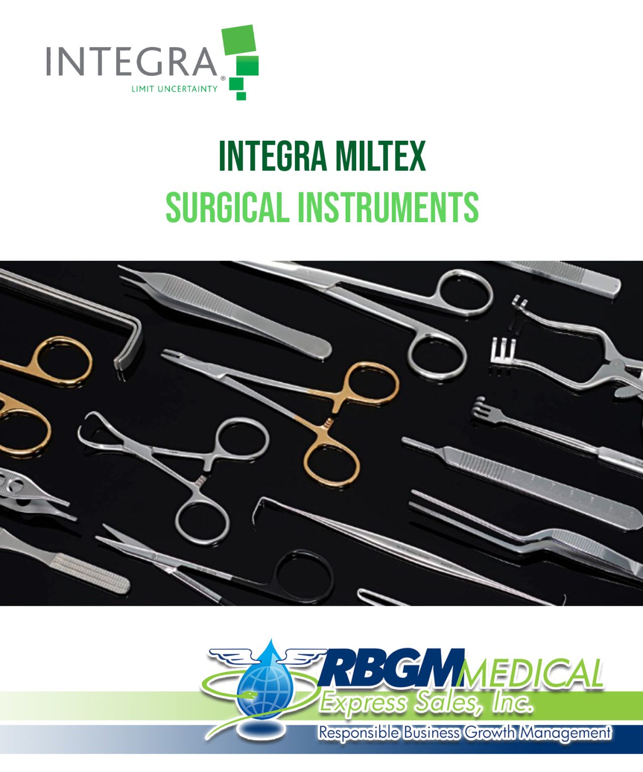 INTEGRA MILTEX - RBGM Medical Express Sales Inc.