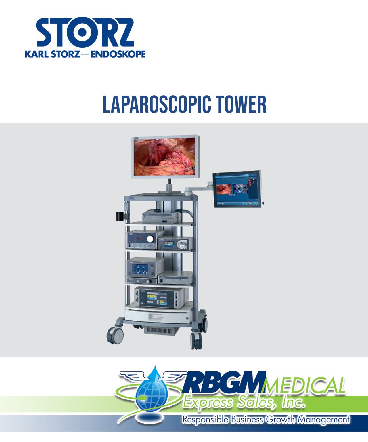 LAPAROSCOPIC TOWER - RBGM Medical Express Sales Inc.