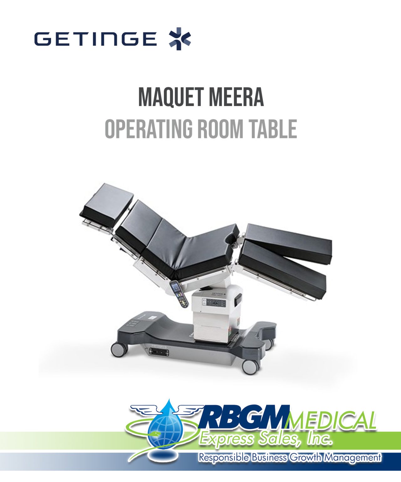 GETINGE - RBGM Medical Express Sales Inc.