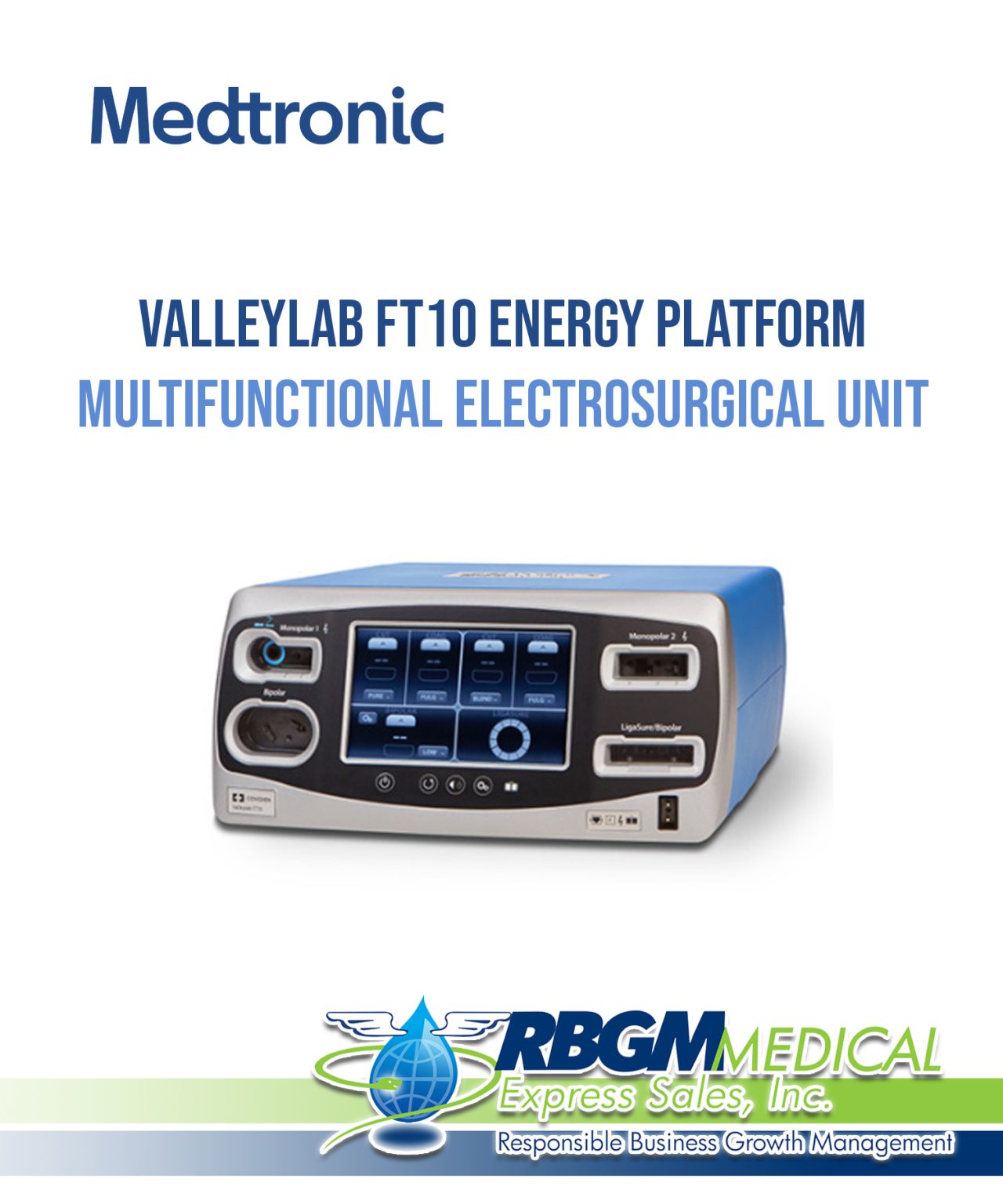 VALLEYLAB FT10 - RBGM Medical Express Sales Inc.
